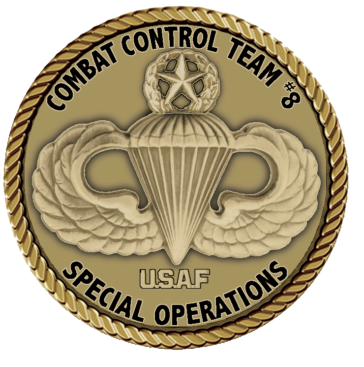 Combat Control Team #8 US Air Force Special Operations – Hero Medallions