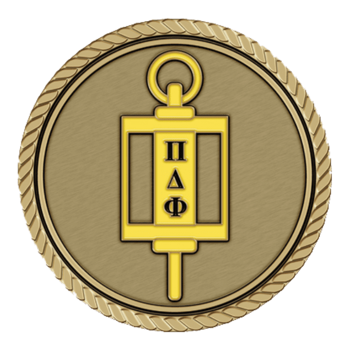 Pi Delta Phi - 3D Bronze Medallion – Hero Medallions